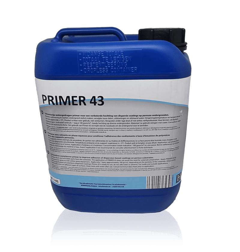Water based primer for concrete and other porous surfaces ...